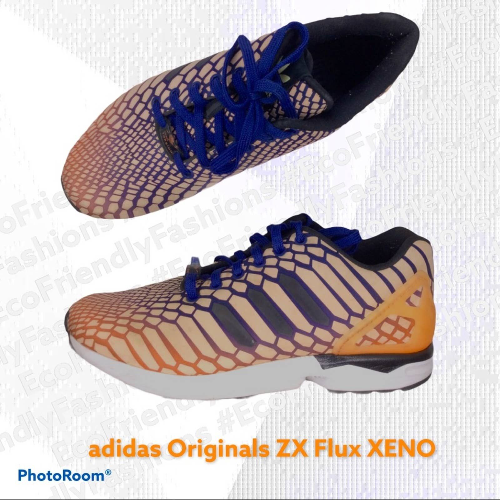 Adidas The Glowing adidas Originals ZX Flux XENO Sz 9.5 | Grailed