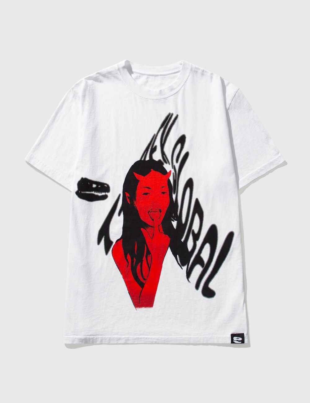 Streetwear T-Rex Global HBX ‘Chile’ Red Girl Tee Shirt Sicko | Grailed