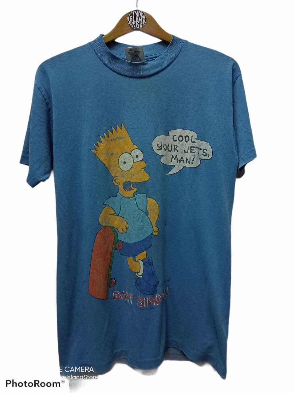 Cartoon Network × The Simpsons × Vintage RARE Vintage 90s Bart Simpson ...