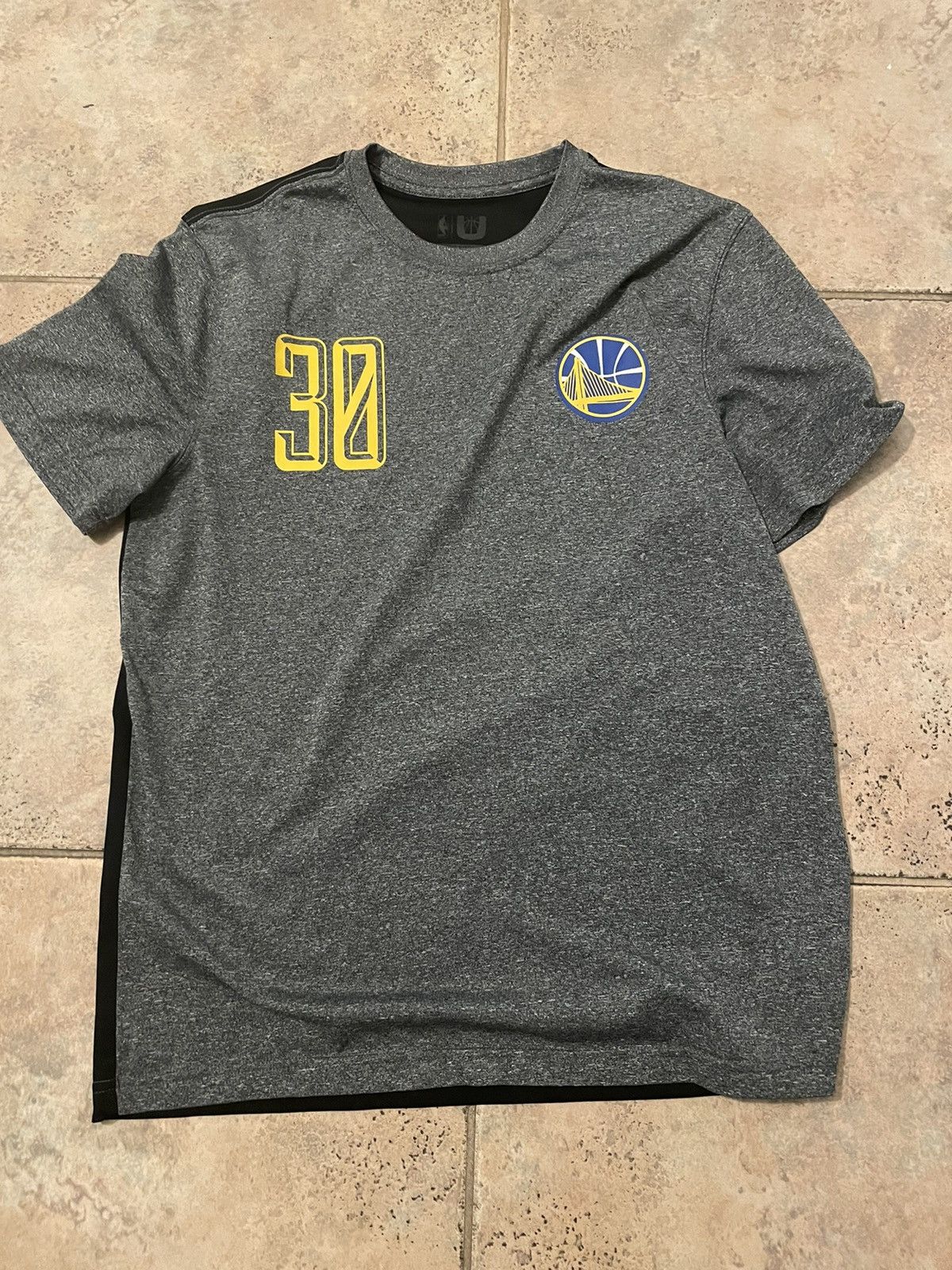 NBA Grey/black Warriors Steph Curry jersey shirt | Grailed