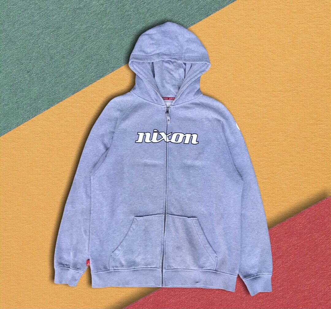 Nixon × Sportswear × Vintage Vintage Nixon Logo Hoodie | Grailed