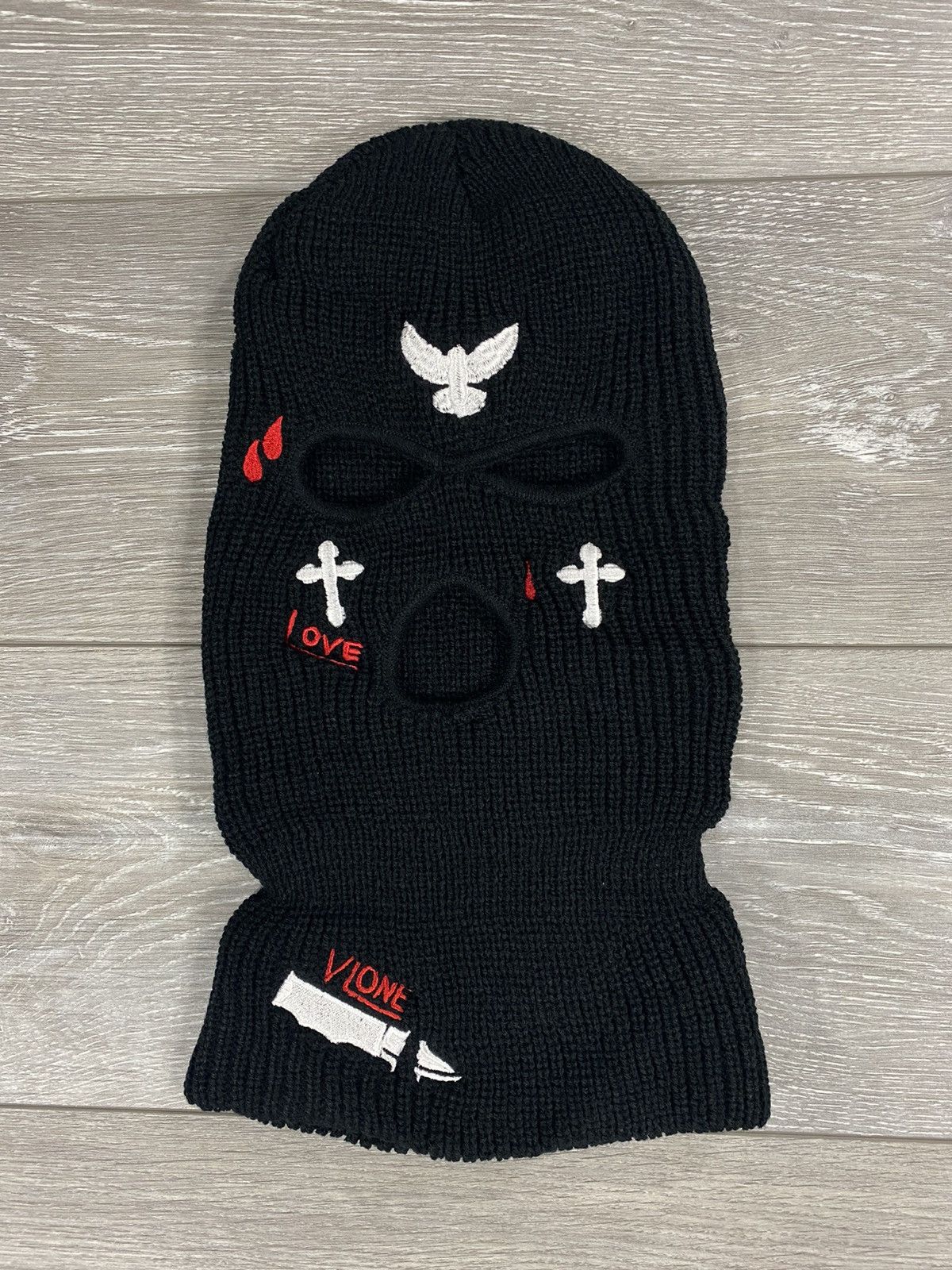 Kodak × Sniper Gang × Vlone Vlone x Kodak Black Ski Mask | Grailed