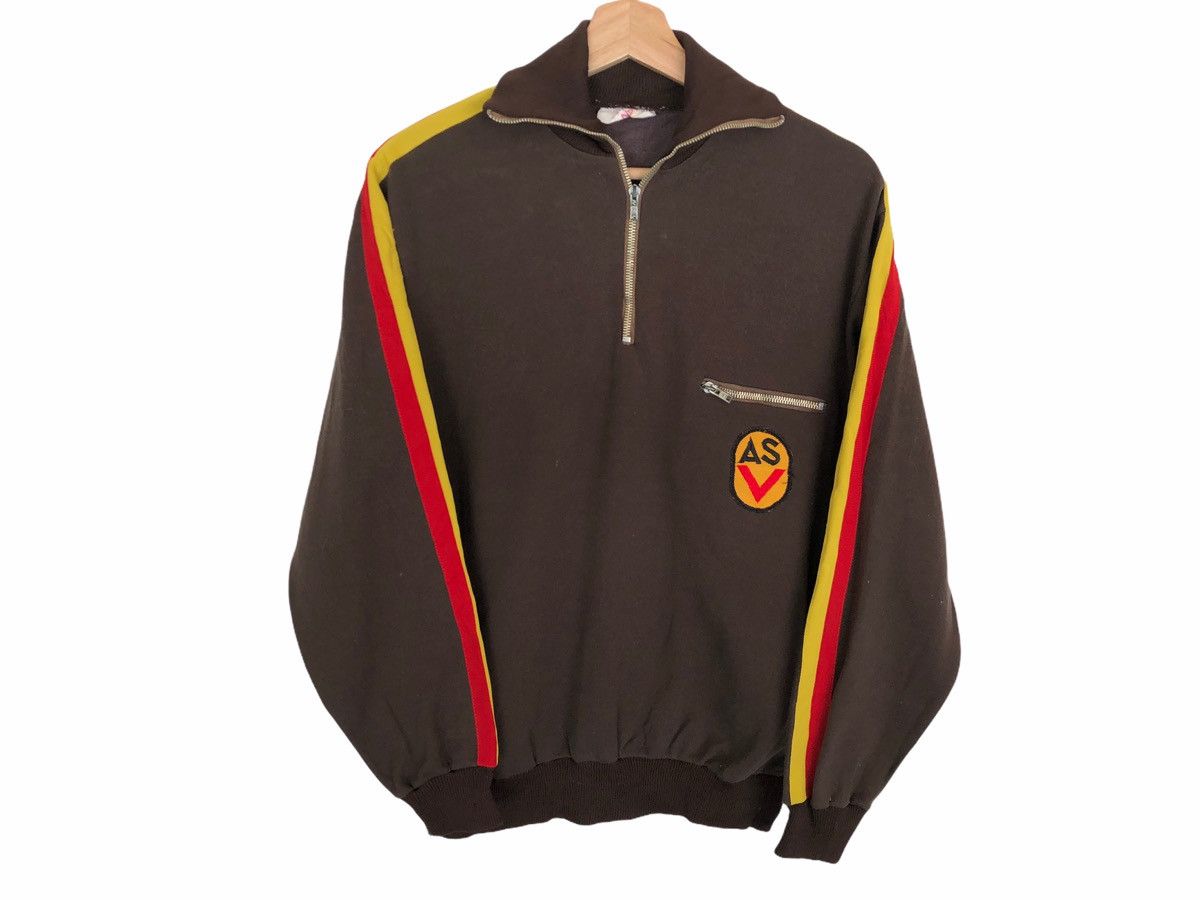 Vintage Army Sweater Zip Up 70s 80s | Grailed