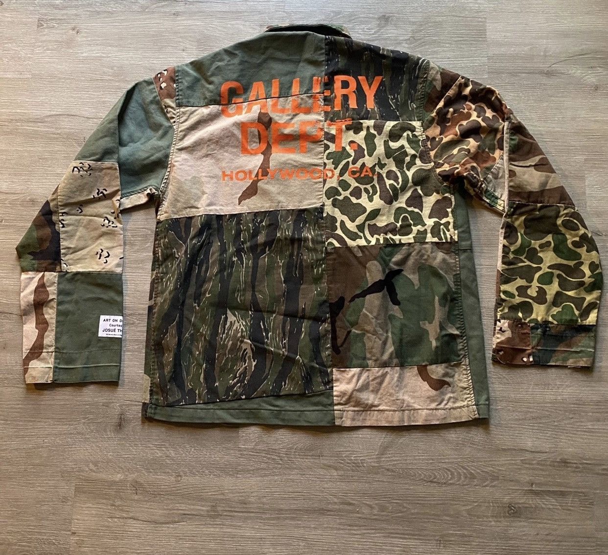 Gallery Dept. Gallery dept camouflage patchwork jacket | Grailed