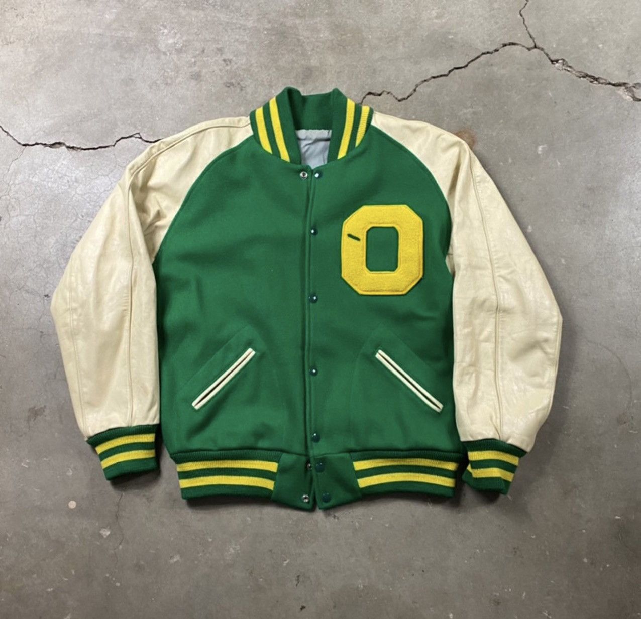 Vintage Vintage Varsity/Letterman Oregon Jacket | Grailed