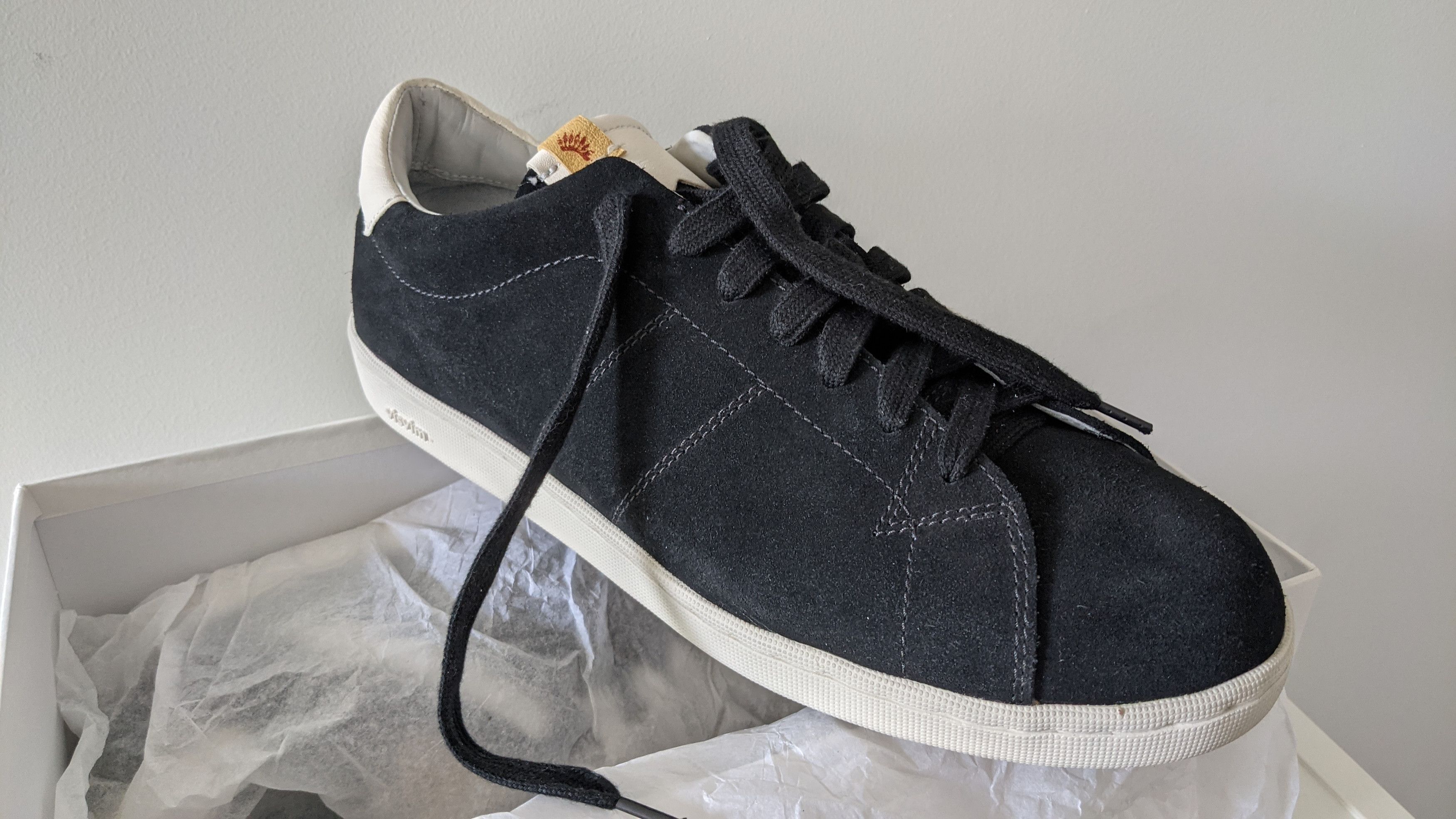 Visvim Visvim Foley Folk Black Suede | Grailed