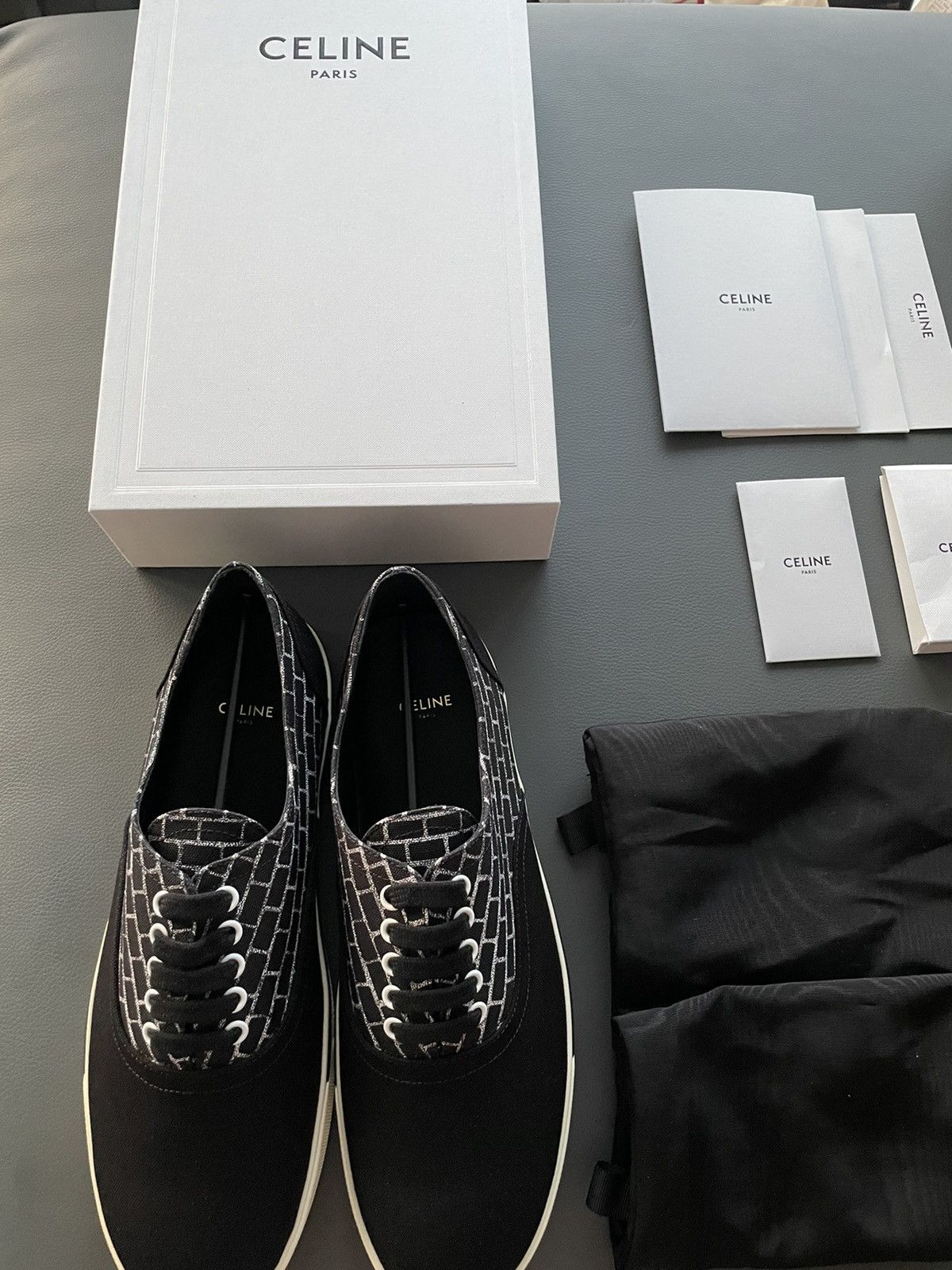 Celine × Hedi Slimane Rare Super Limited Edition Runway Brick Sneaker ...