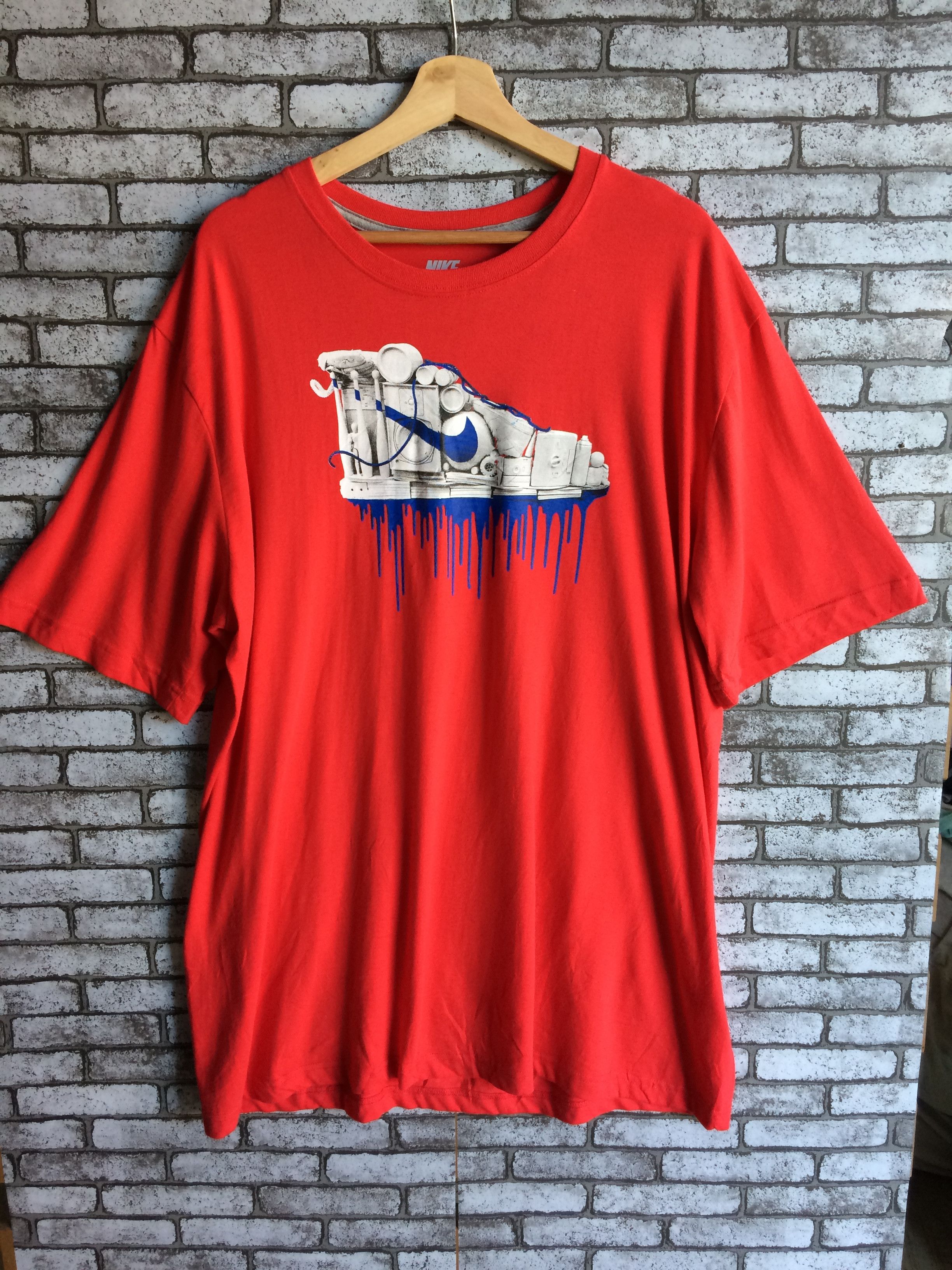 Nike × Streetwear Nike Sportwear Melted Sneakers Tee | Grailed