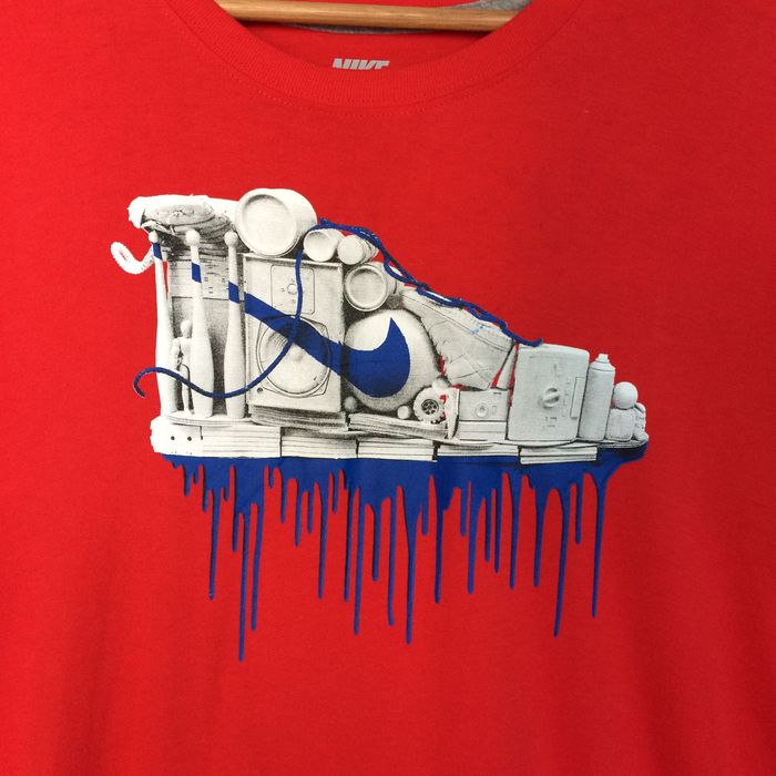 Nike Nike Sportwear Melted Sneakers Tee | Grailed