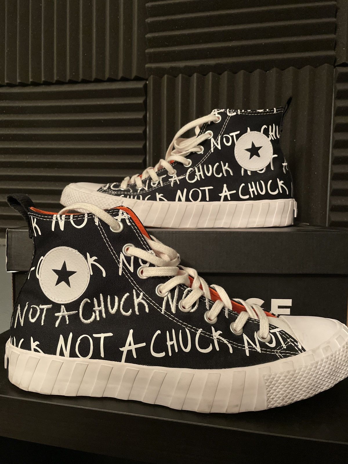 Converse Converse “NOT A CHUCK” Chuck Taylor High | Grailed