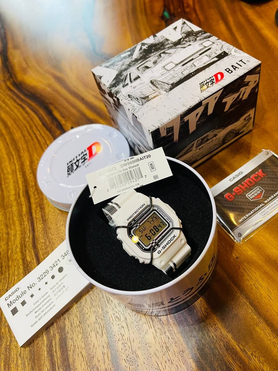 G Shock NEW Casio x Bait x Initial D DW5600BAIT20 | Grailed