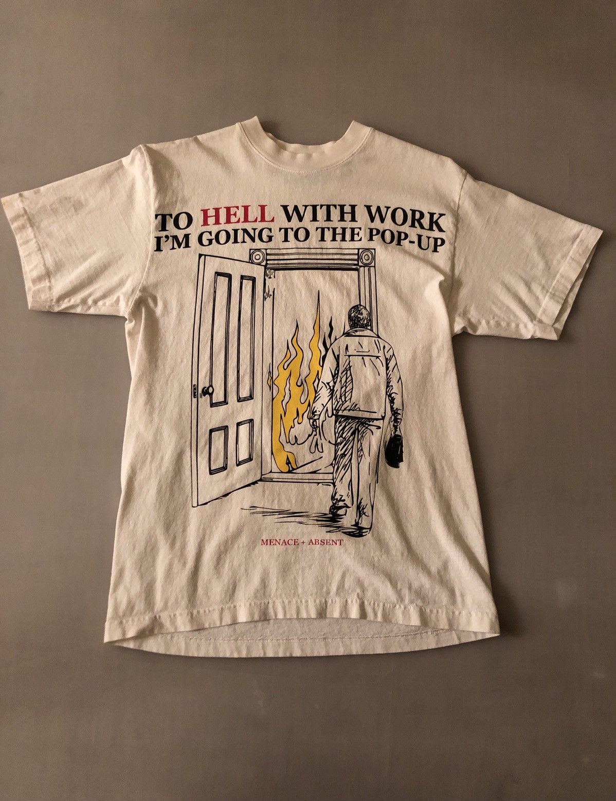 Absent × Menace × Streetwear Menace x Absent LA Pop Up Tee | Grailed