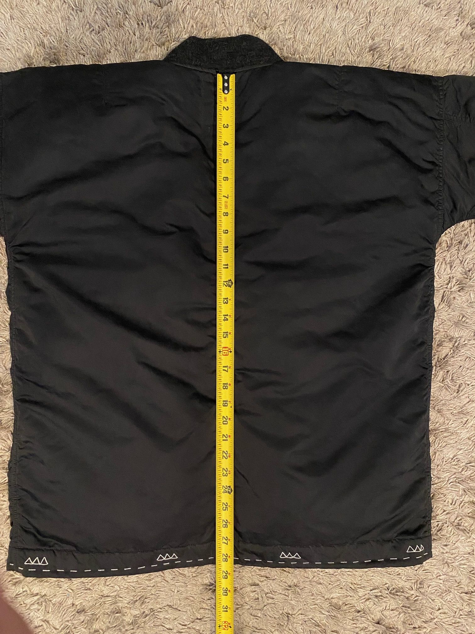 Visvim Visvim Sanjuro Kimono Down Jacket (Black) | Grailed