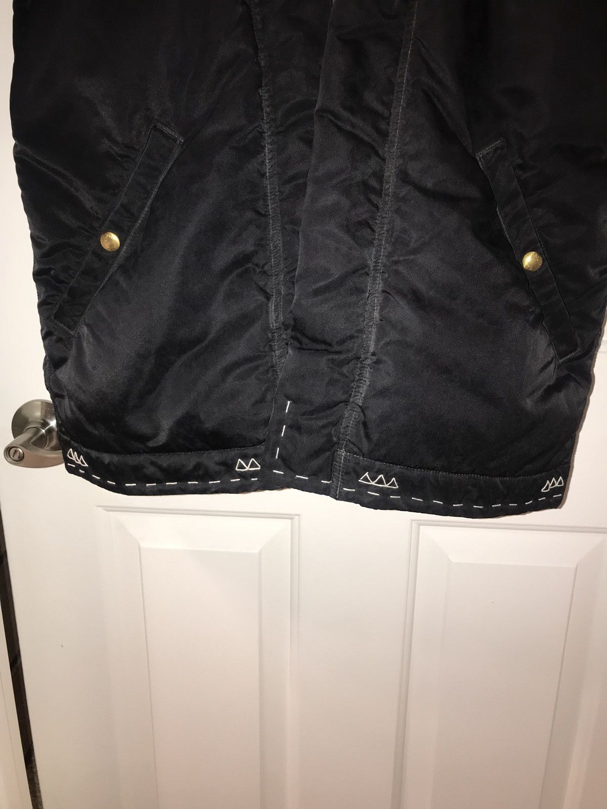 Visvim Visvim Sanjuro Kimono Down Jacket (Black) | Grailed