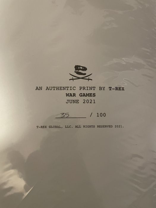 Other T-Rex Global “War Games” Print (35/100) | Grailed