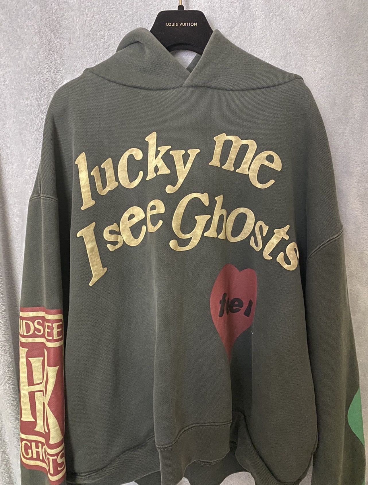 Cactus Plant Flea Market × Kanye West CPFM x Kids See Ghosts KSG Lucky Me Hoodie Small | Grailed