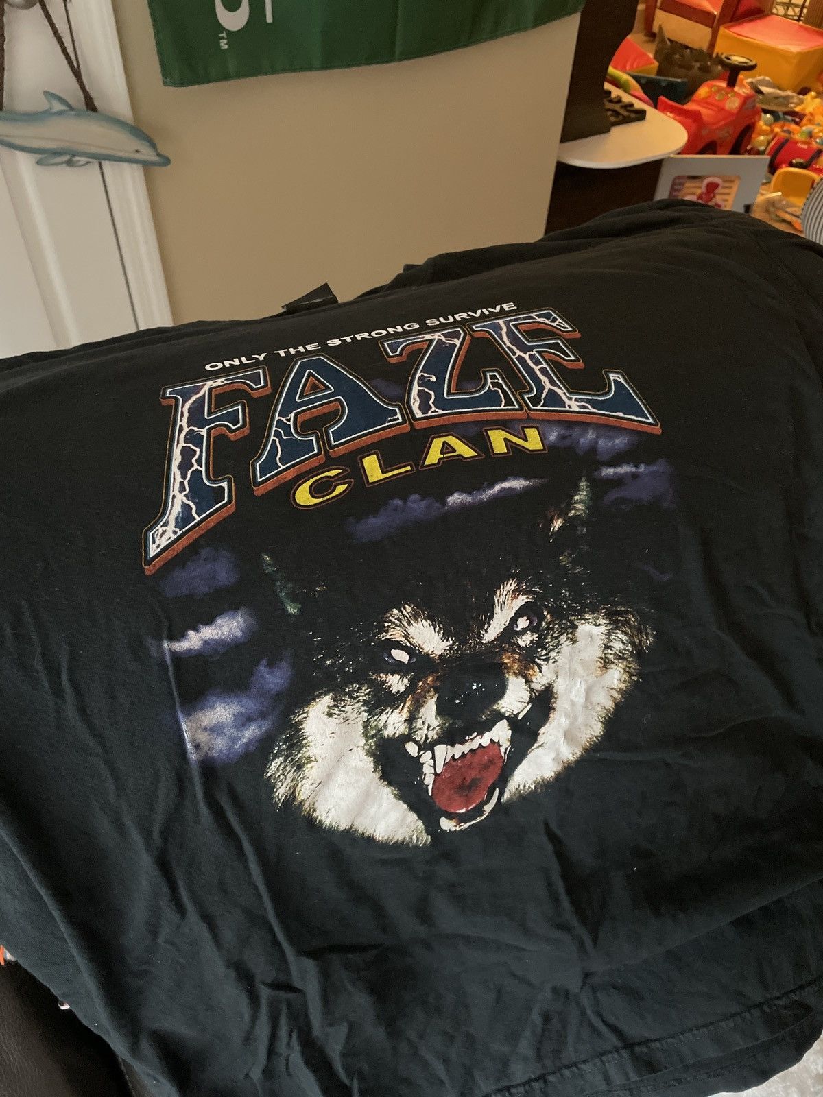 Faze Faze Clan Wolf Head T Shirt | Grailed