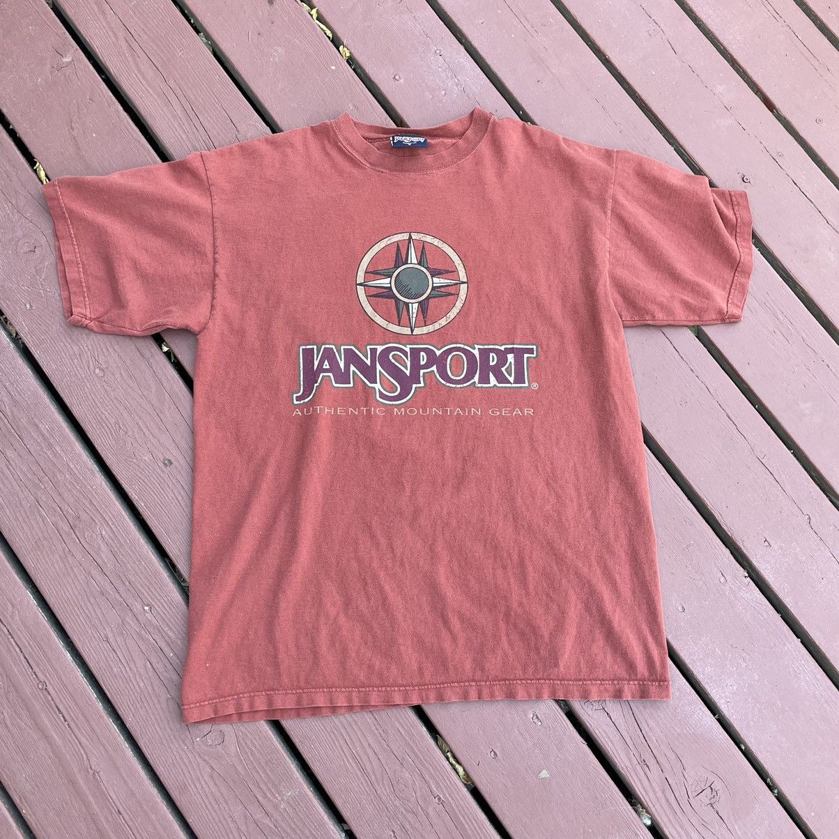 Jansport × Vintage 90s vintage Jansport t-shirt | Grailed