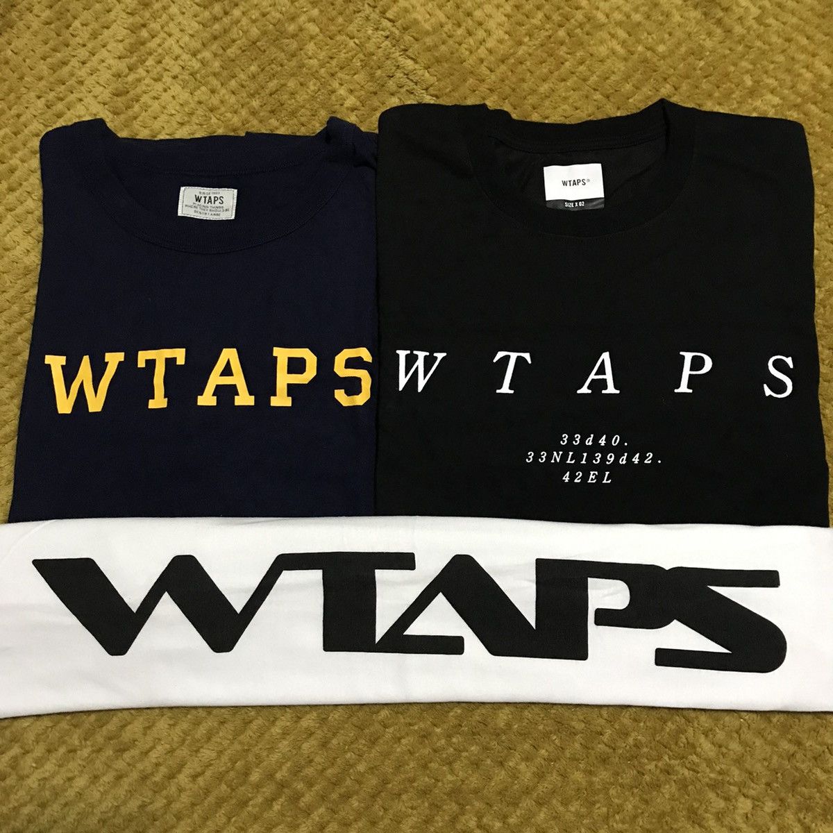 Wtaps Wtaps tees as pack | Grailed