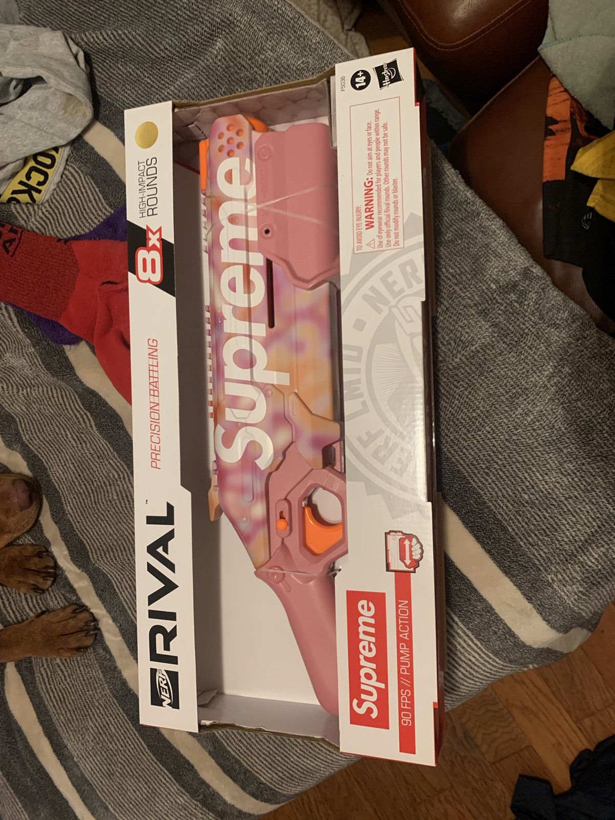 Supreme Supreme Nerf Gun Rival Takedown Blaster Pink | Grailed