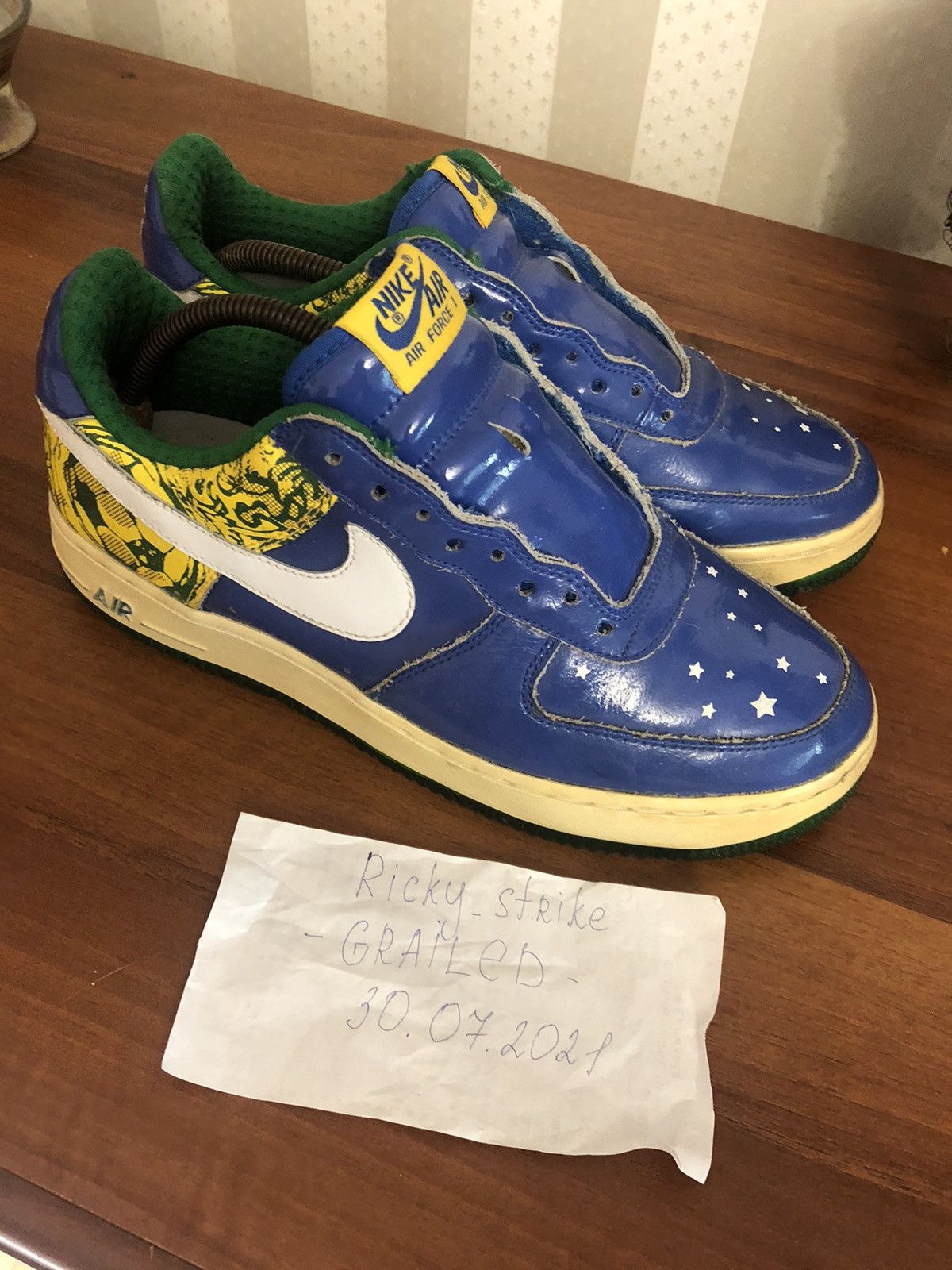 Nike × Streetwear × Vintage Nike Air Force 1 Premium Collection Royale ...