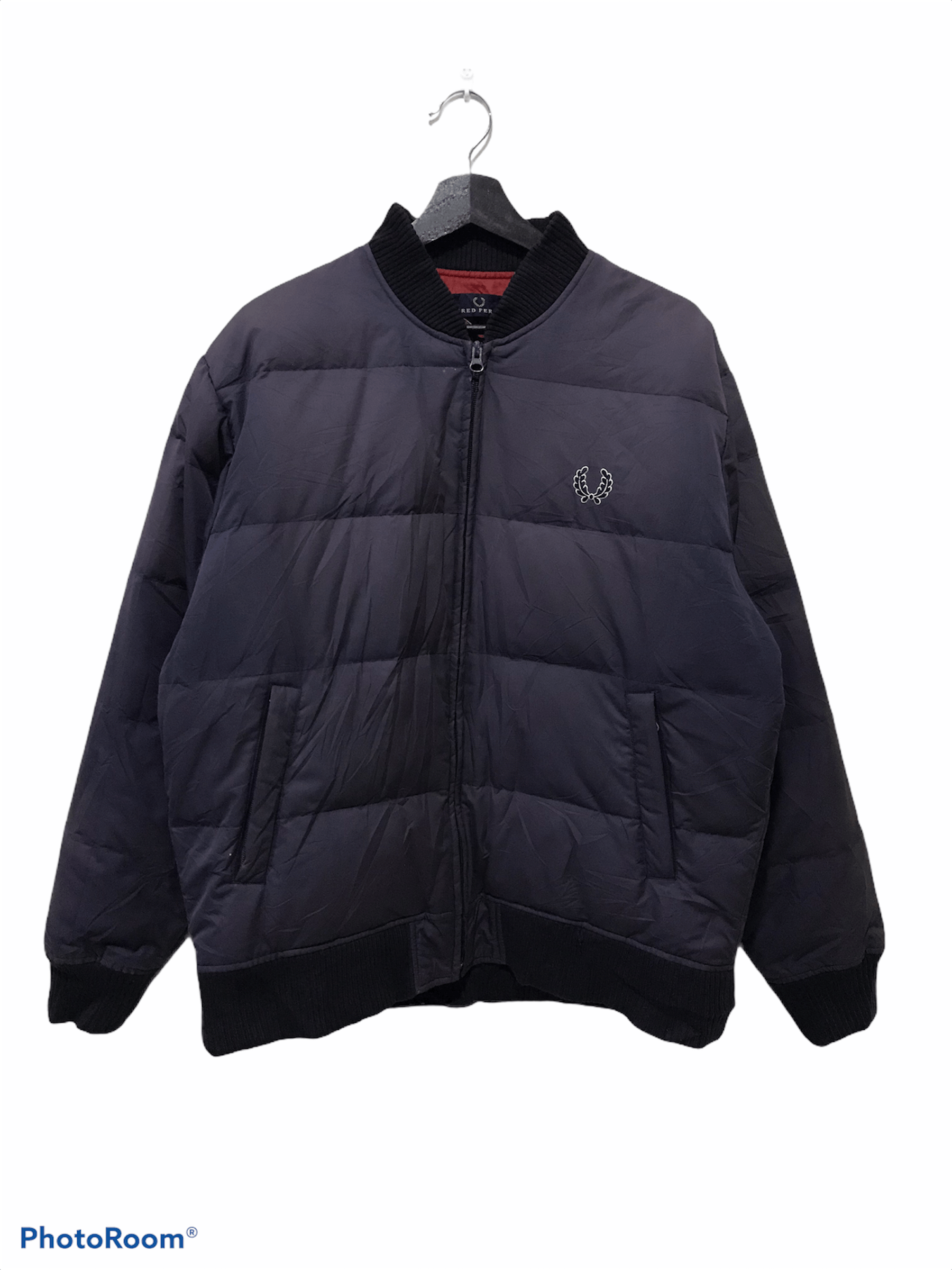 Vintage FRED PERRY PUFFER JACKET | Grailed