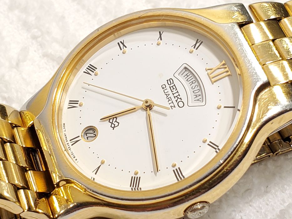 Seiko Sq Roman Day Date