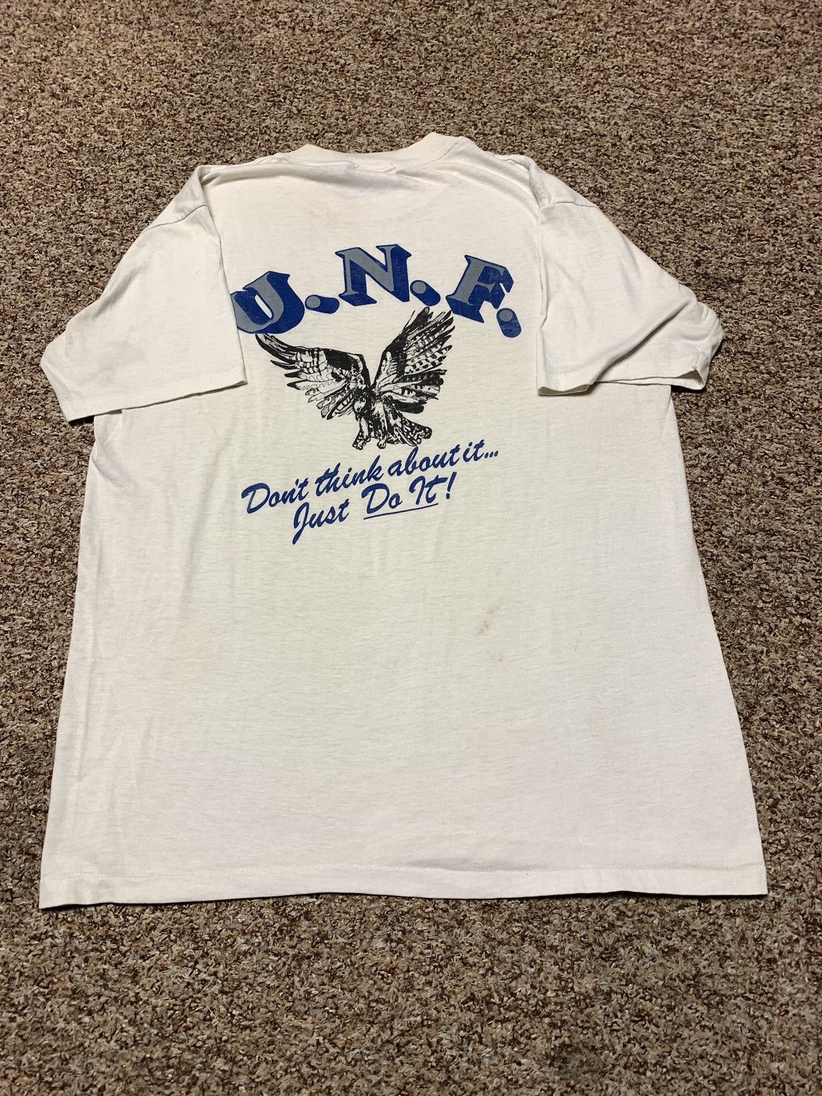 Vintage Vintage UNF t shirt promo military style script | Grailed