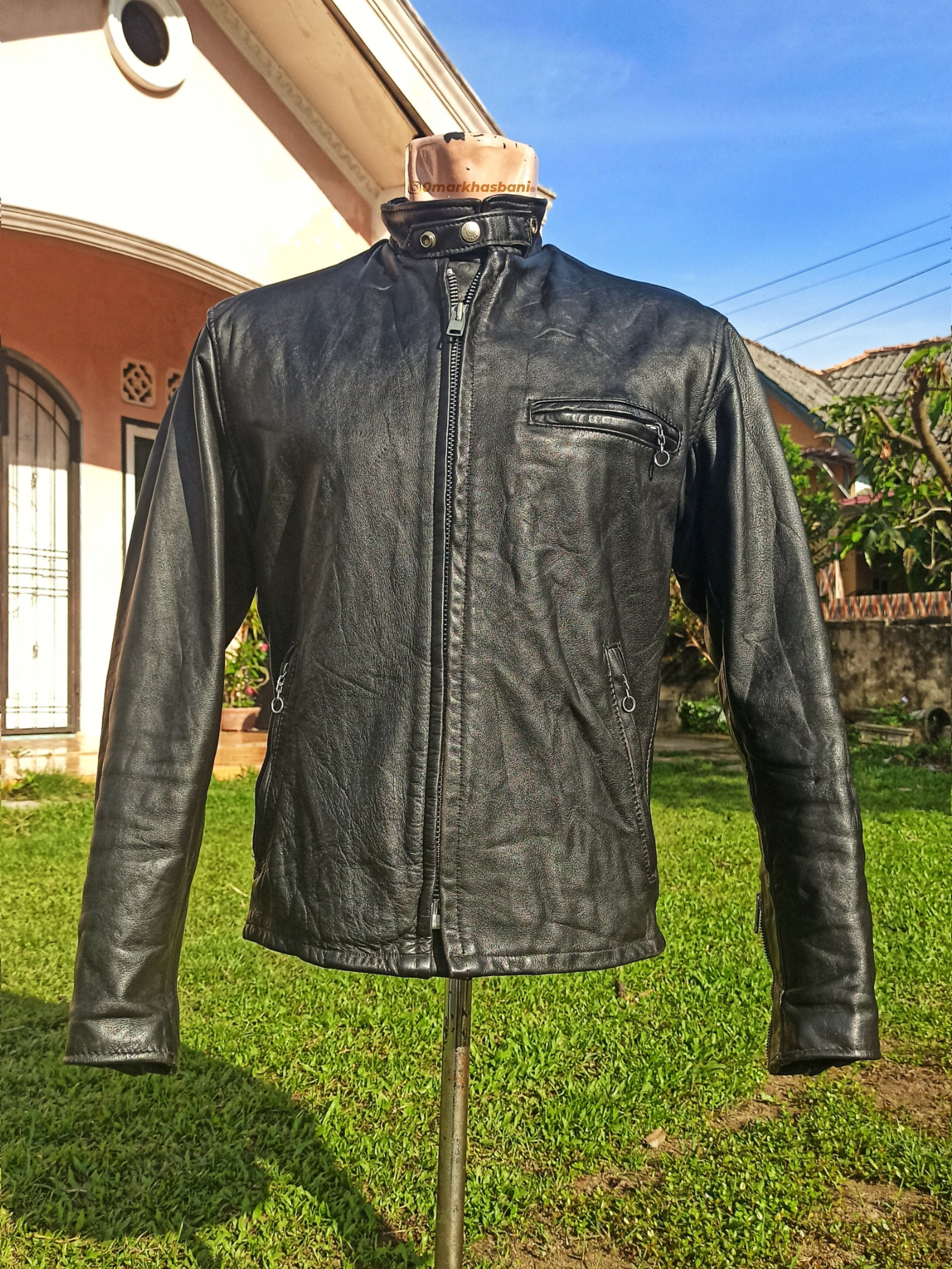 Vintage Schott NYC 641 Café Racer Steerhide Leather Biker Jacket | Grailed