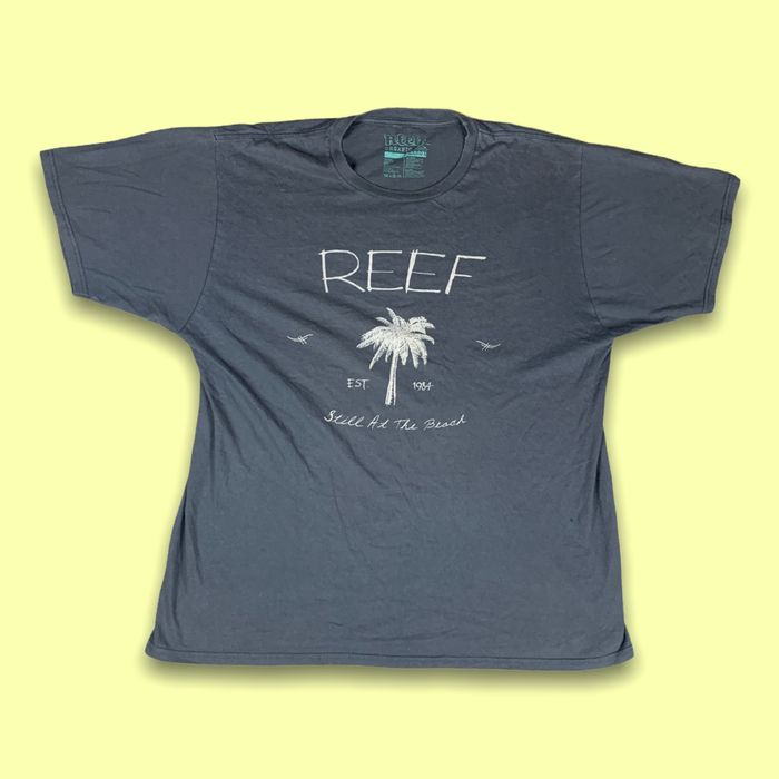 Reef Reef Beach Themed Graphic T-Shirt | Grailed