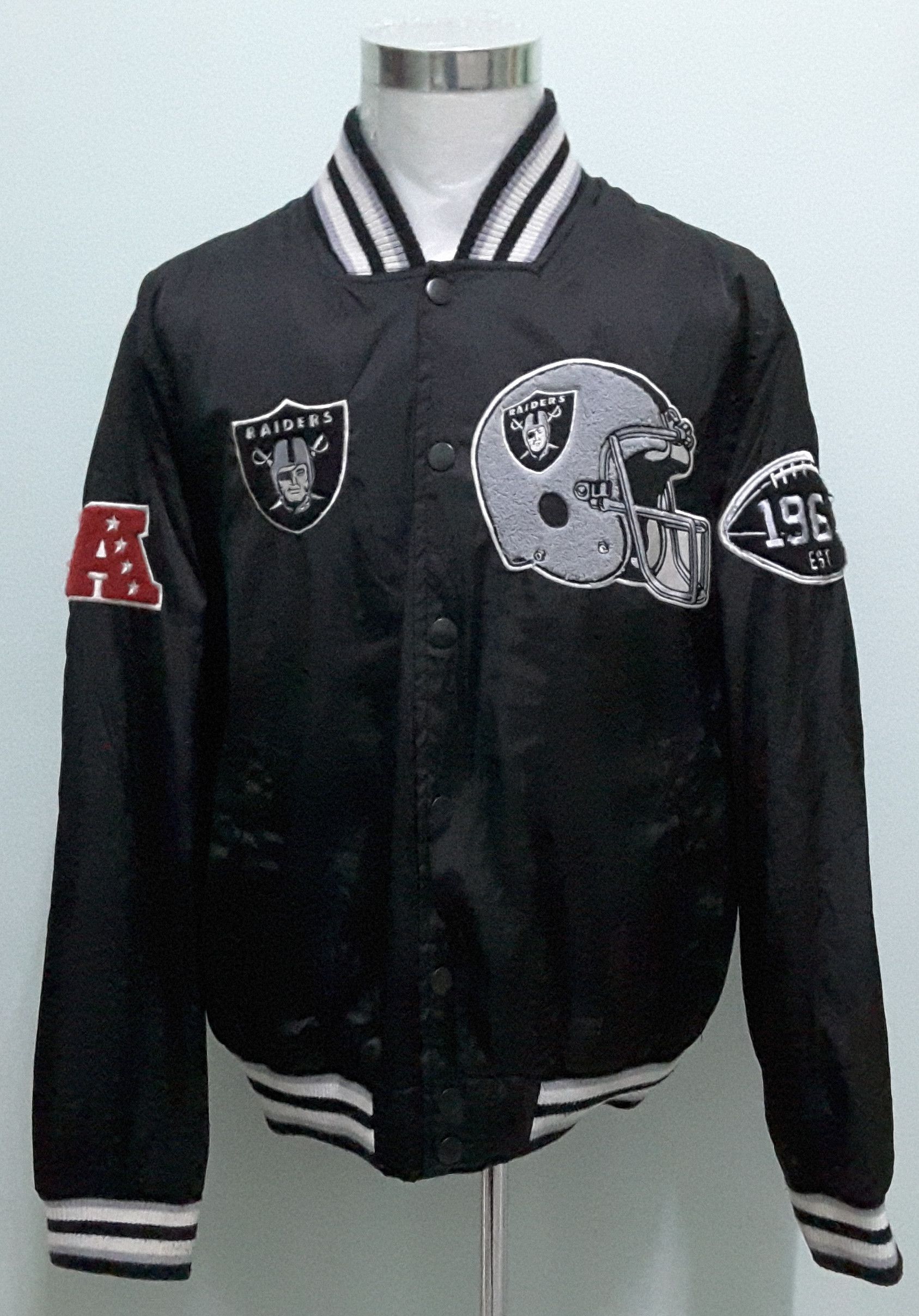 Vintage Vintage NFL Raiders Varsity Jacket | Grailed