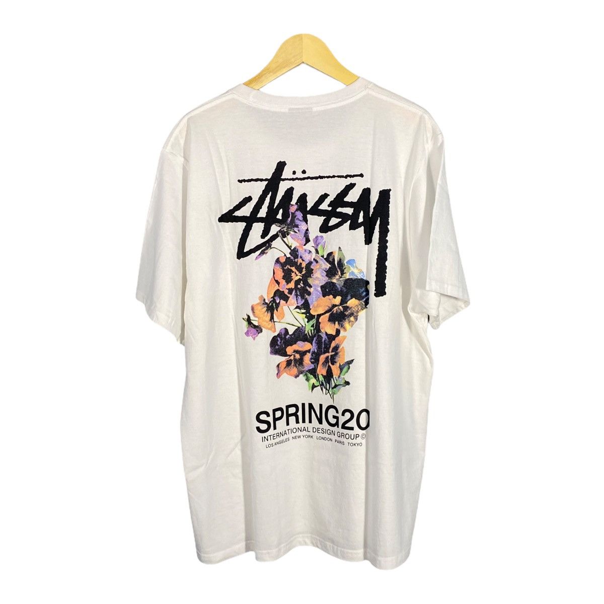 Streetwear × Stussy STUSSY BOUQUET TEE SPRING20 | Grailed
