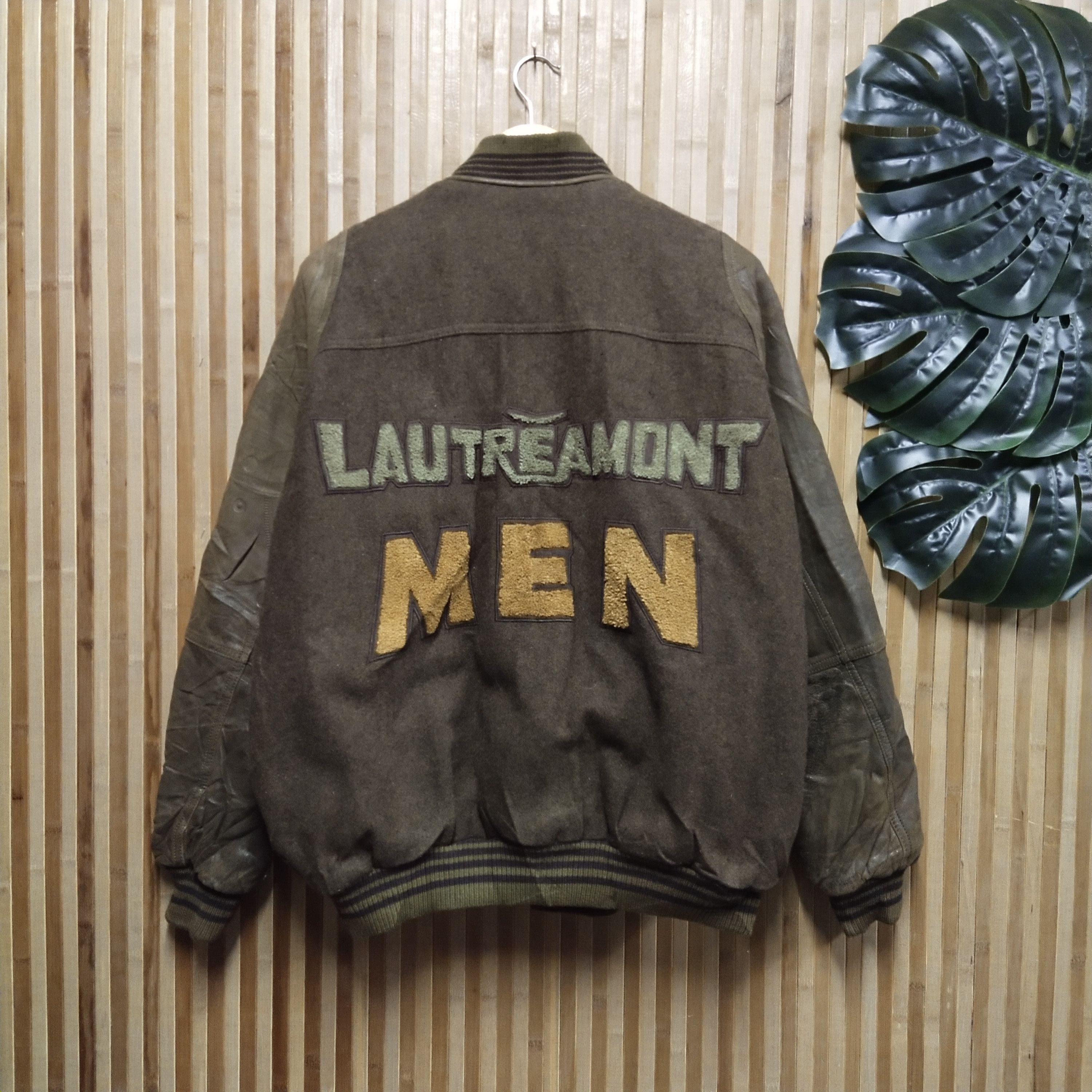 Japanese Brand × Varsity Jacket × Vintage Vintage Lautreamont Men Wool ...