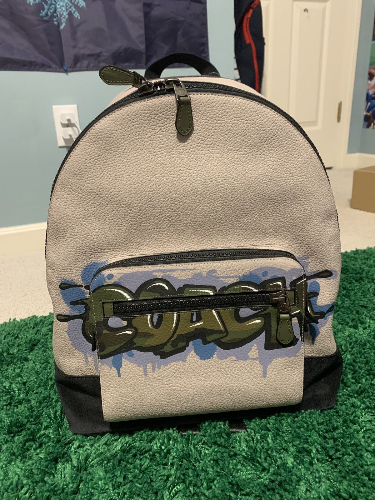 Coach Coach paint back pack | Grailed
