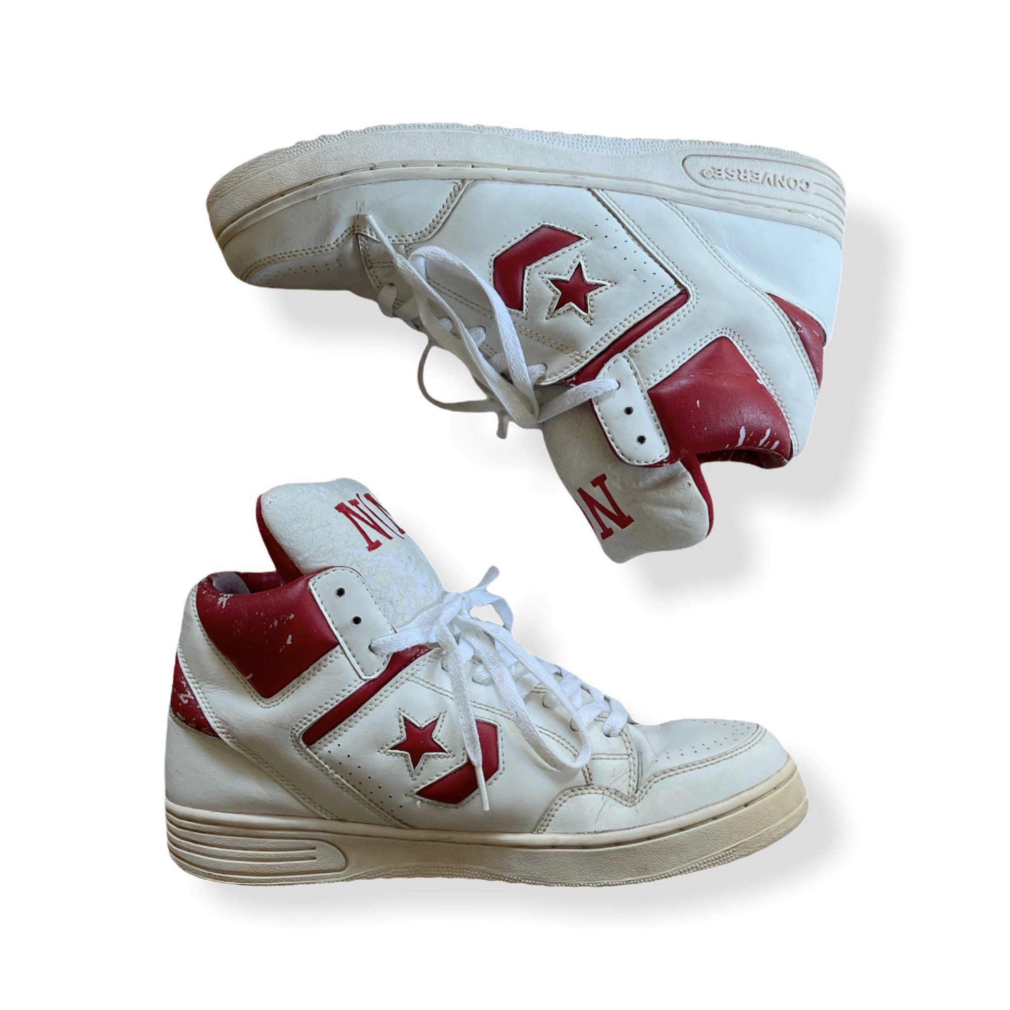 Converse × Number (N)ine Converse Weapon Axl Rose Sneaker | Grailed