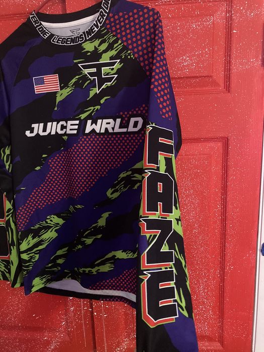 Faze Juice WRLD x Faze Clan Paintball Jersey | Grailed