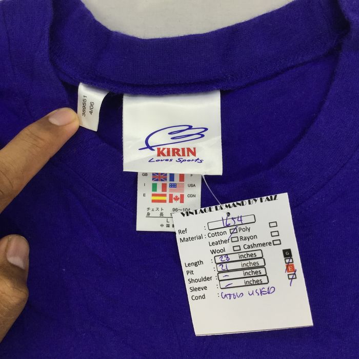 Adidas ADIDAS SAMURAI BLUE 2006 JAPAN KIRIN FOOTBALL TSHIRT | Grailed