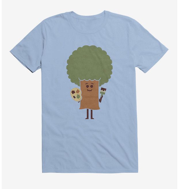 Other Happy Tree Painter Light Blue T-Shirt | Grailed
