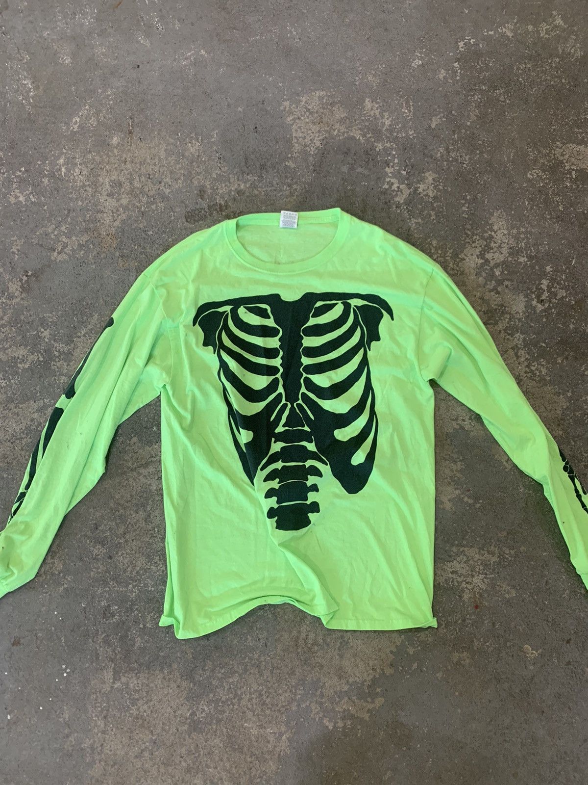 AWGE × Playboi Carti Playboi Carti Die Lit Neon Tour Skeleton / Bones ...