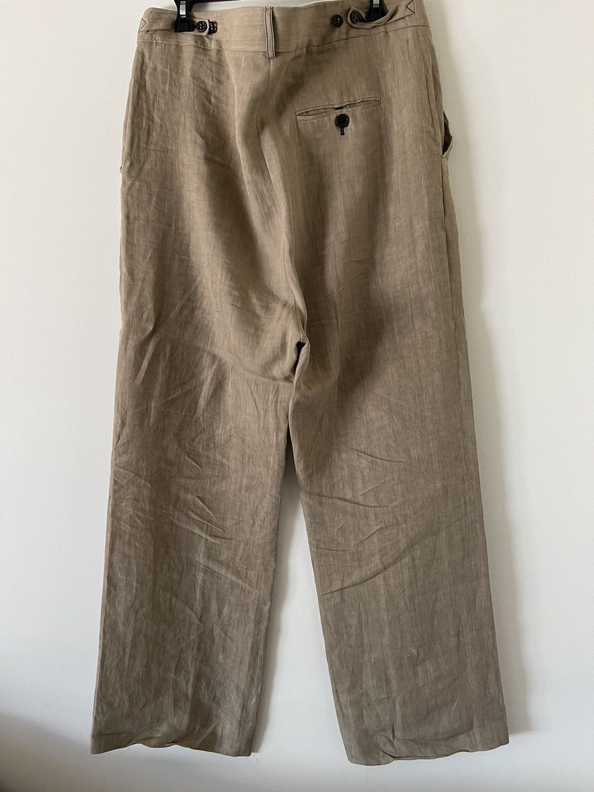Damir Doma Wide Leg Linen Pants | Grailed