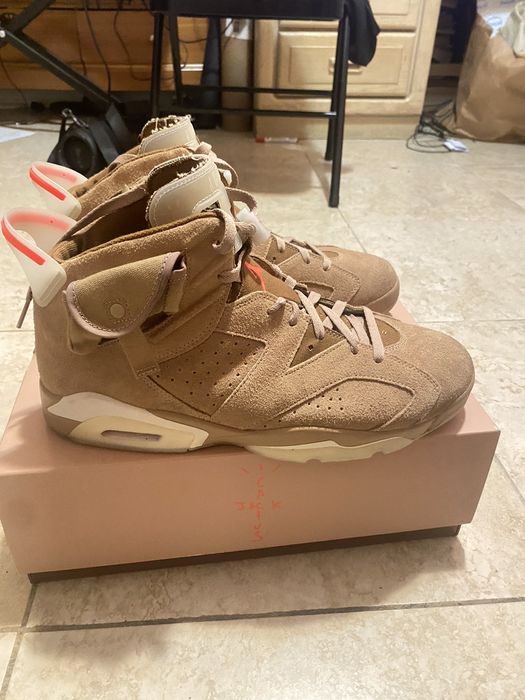 Travis Scott Travis Scott Jordan 6s | Grailed