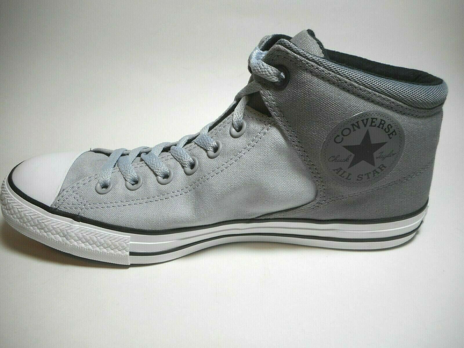 Converse Converse All Stars Classic Grey High Top Skater Sneakers | Grailed