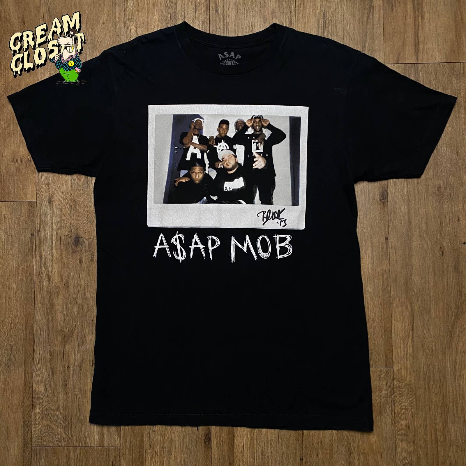 AWGE × Asap Rocky ASAP Rocky A$AP Mob AWGE Crew Tour Merch Tee | Grailed