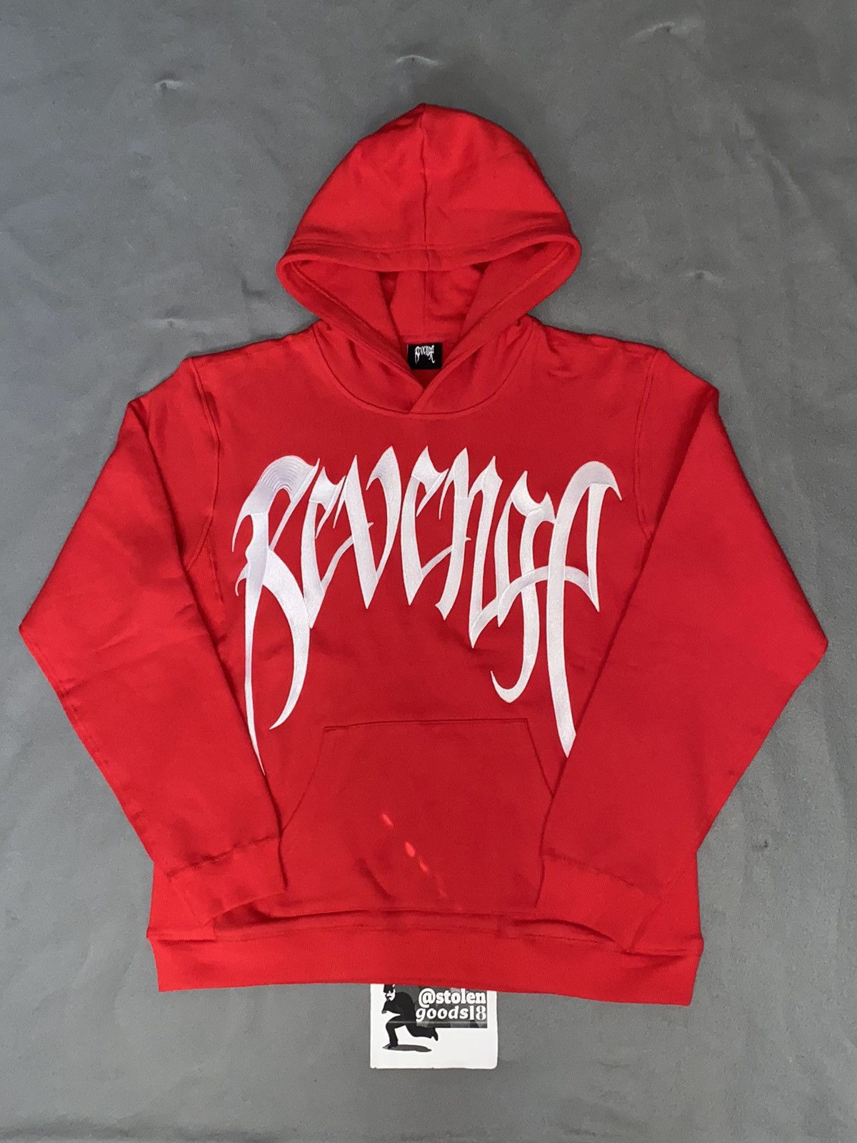 Revenge Revenge Embroidered “ARCH LOGO” Hoodie | Grailed