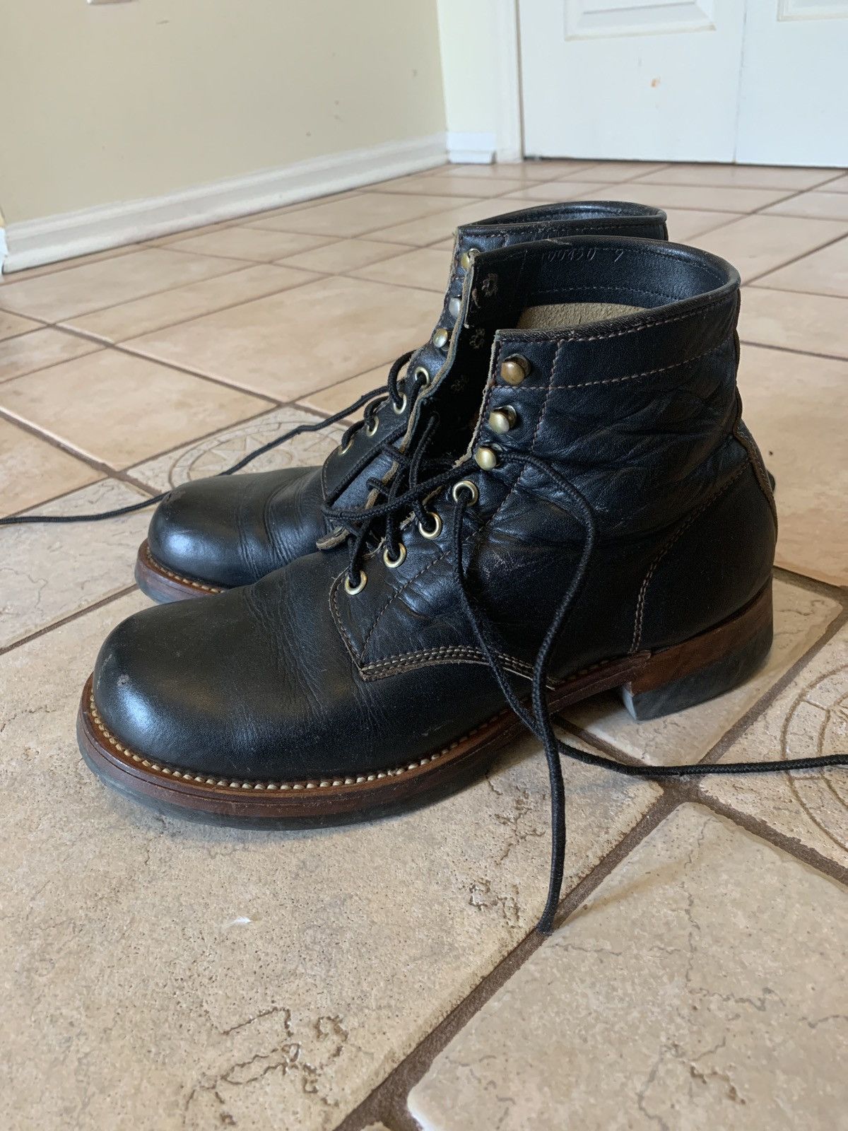 Sugar Cane Teacore Lone Wolf Mechanic Boots | Grailed