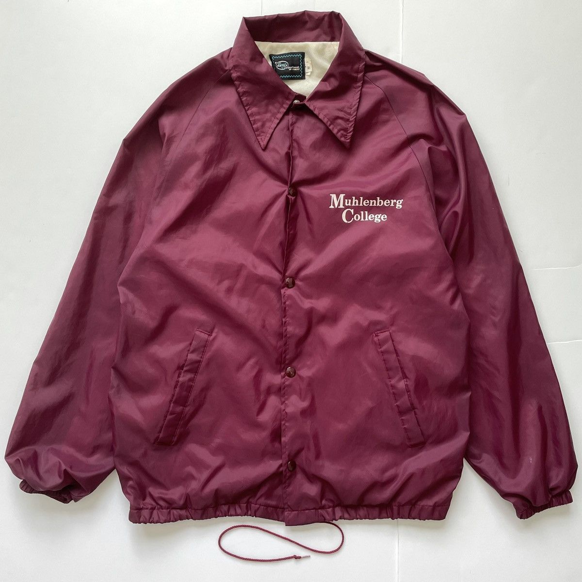 Vintage Vintage 1970s Muhlenberg College Coaches Jacket Sz Medium | Grailed
