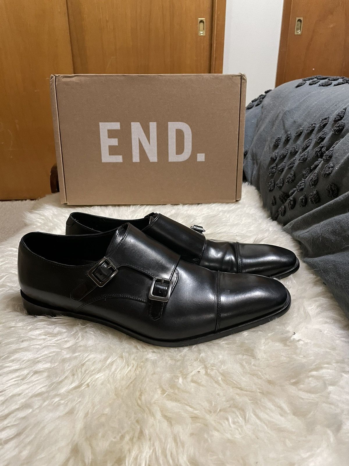 Calibrate Calibrate Double Monkstrap Shoes | Grailed