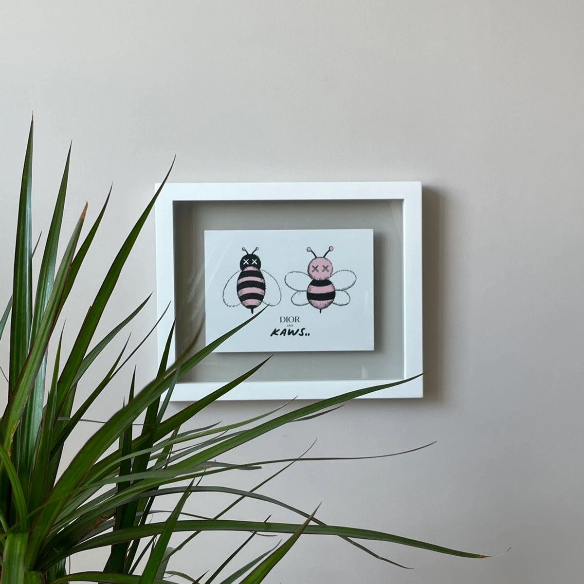 Dior × Kaws Kaws x Dior Bee Poster | Grailed