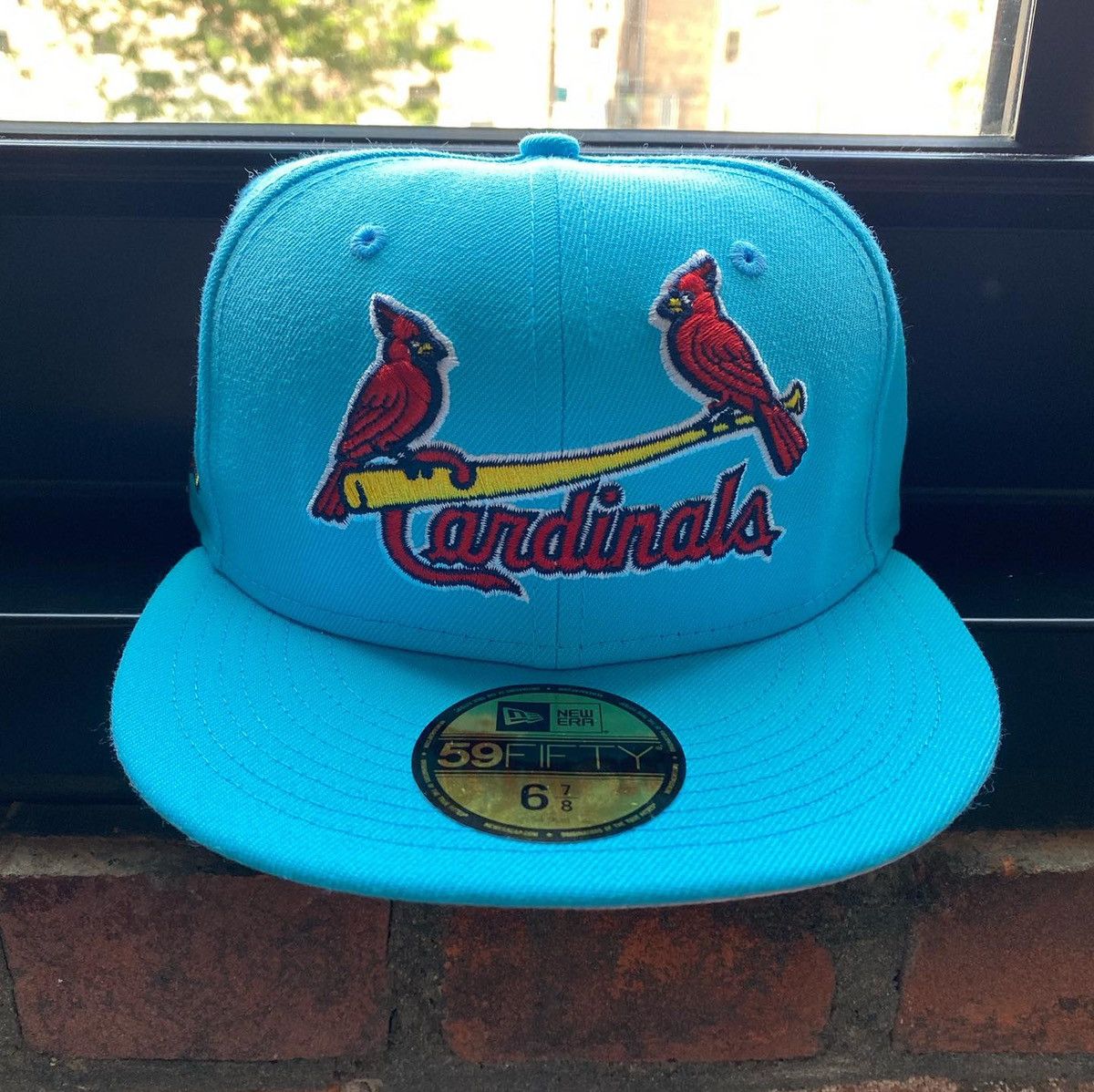 MLB × New Era St. Louis Cardinals Fitted Hat- Busch Stadium Patch- 6 7/ ...