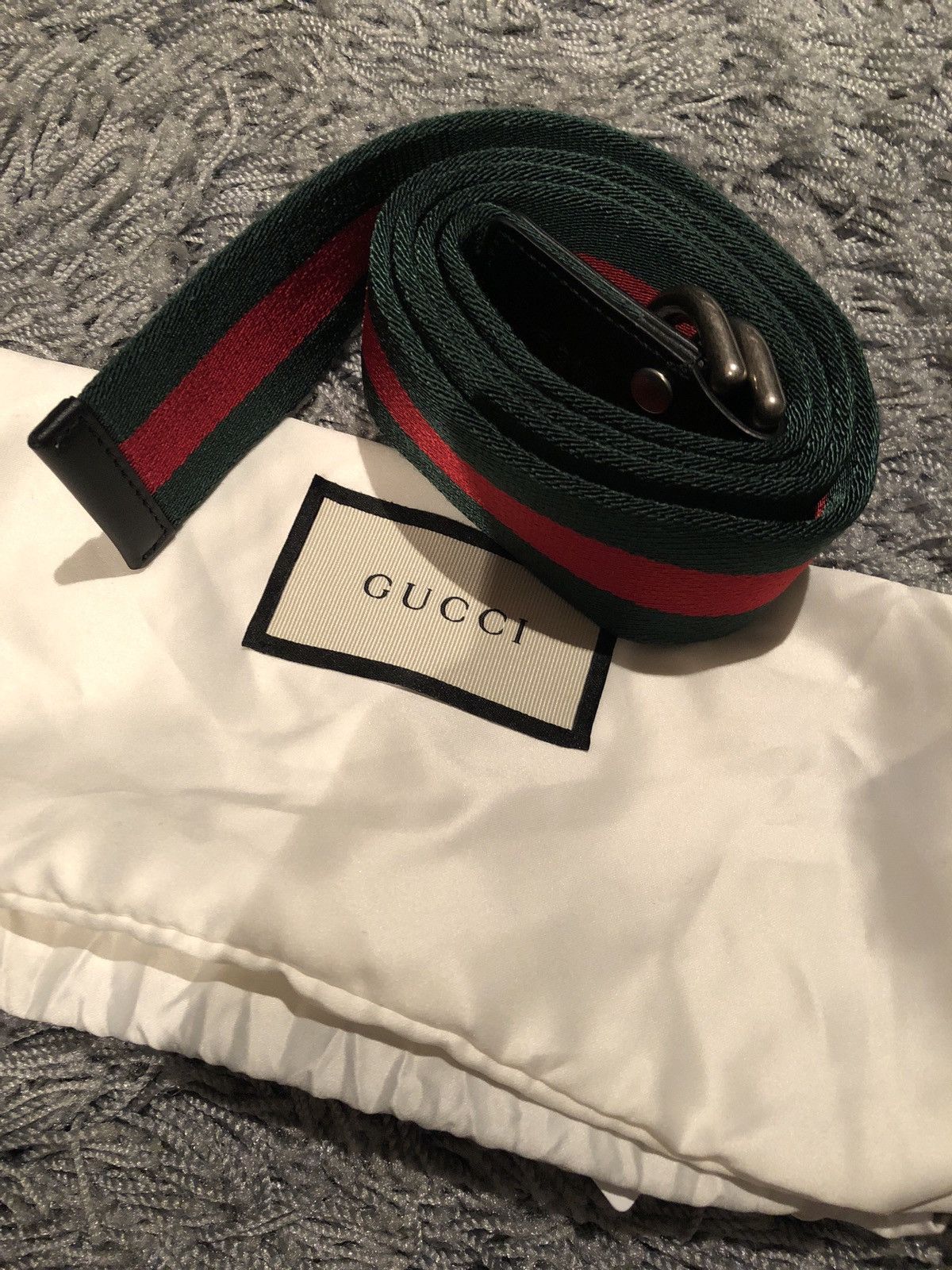 Gucci Gucci Web Belt With D-ring | Grailed